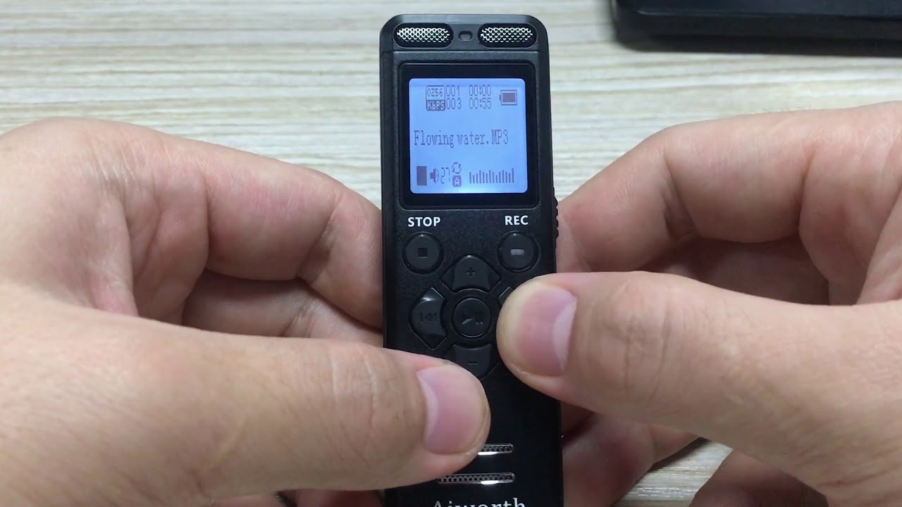 Mp3 and vocie recorder switch - YouTube