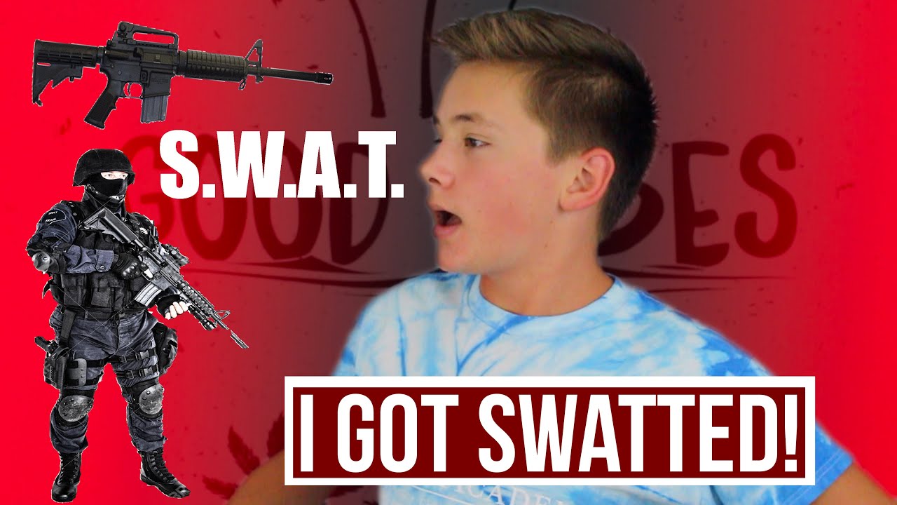 I GOT SWATTED! // STORYTIME (WITH LIVE FOOTAGE) - YouTube