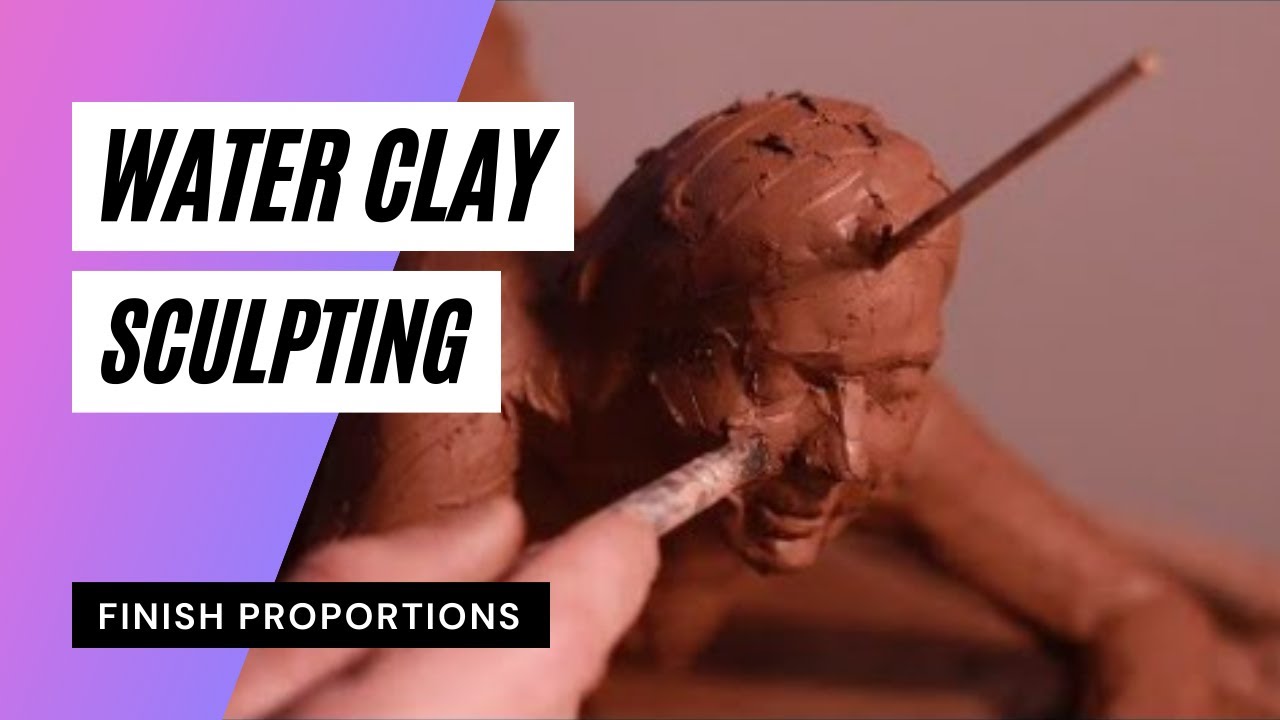 Kneeling clay figure proportions - YouTube