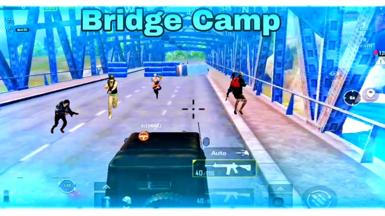 How To Bridge Breaking in pubg Military Base - YouTube