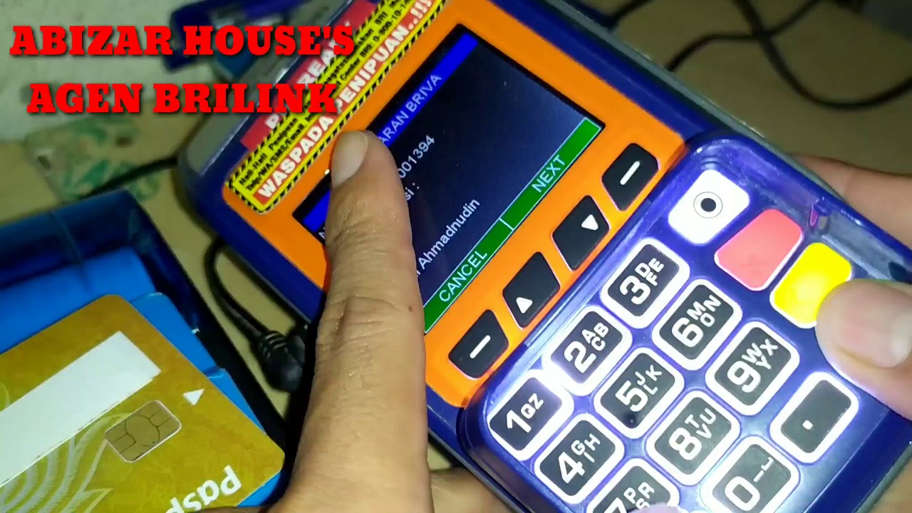 Cara topup E-Money melalui EDC BRILink (Link aja, Dana, Ovo, Shopeepay ...