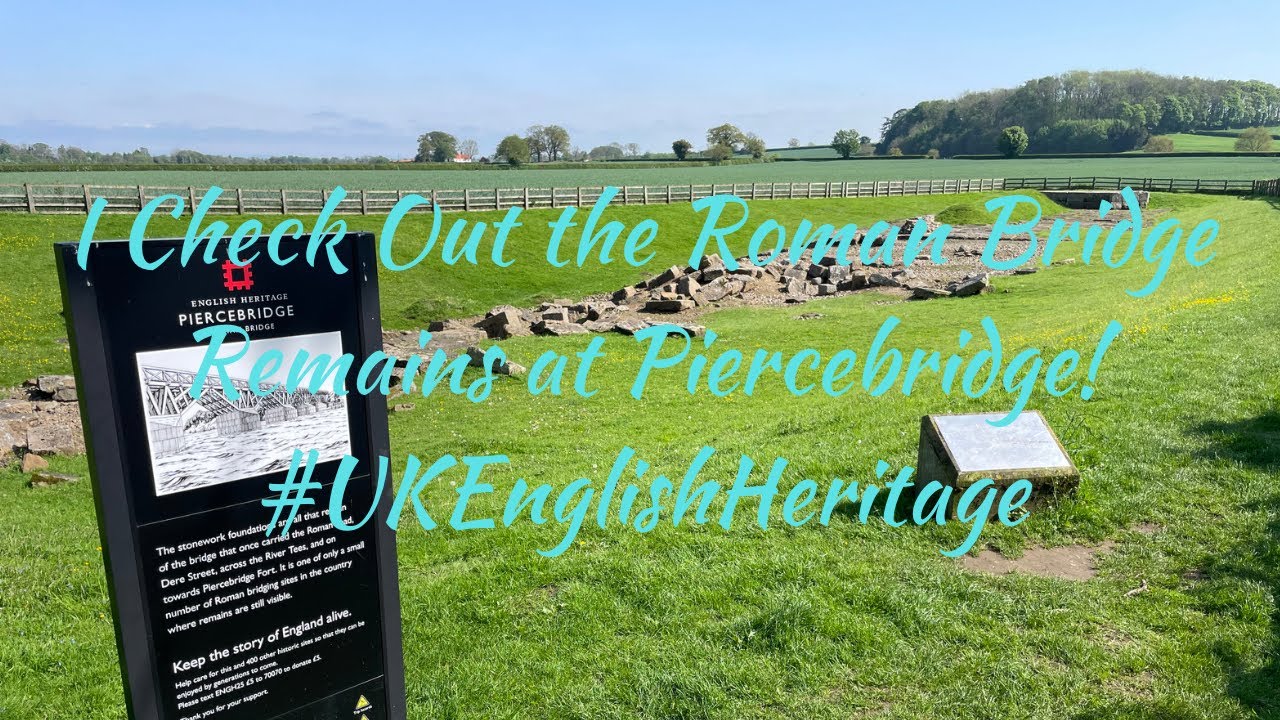 ~ I Check Out The Roman Bridge Remains At Piercebridge! ~ #UKHeritage ...
