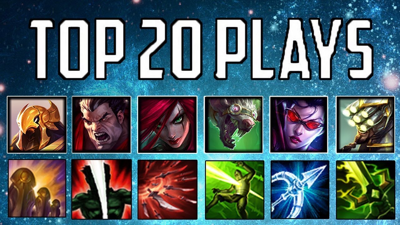 Top 20 Plays #11 | League Of Legends Mid - YouTube