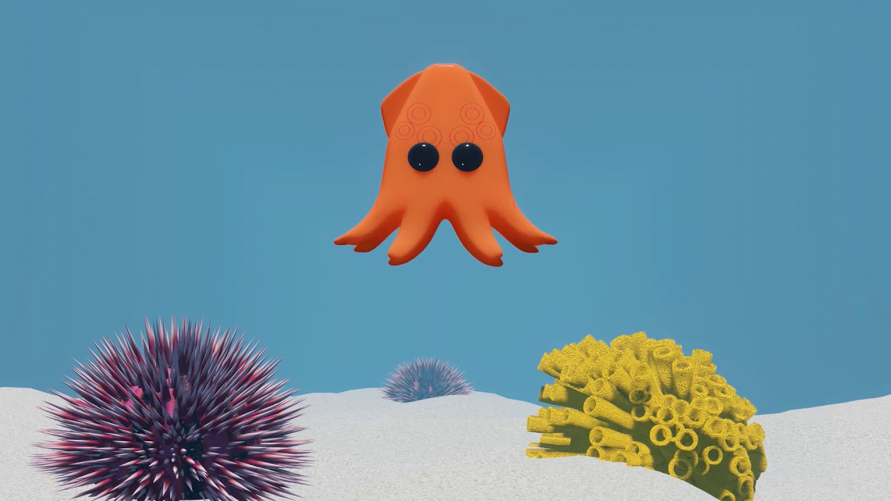 Happy squid - YouTube