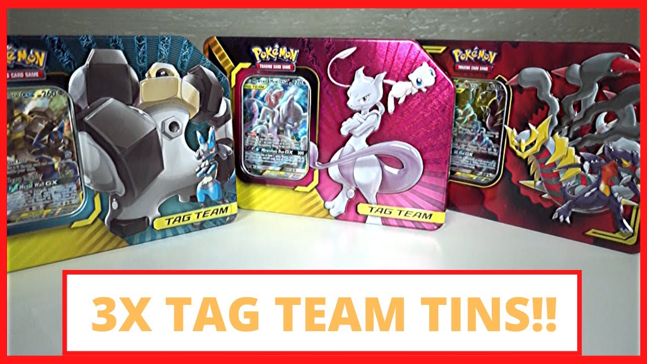Pokemon Opening All 3x Tag Team GX Boxes!!(AWESOME PULLS) - YouTube