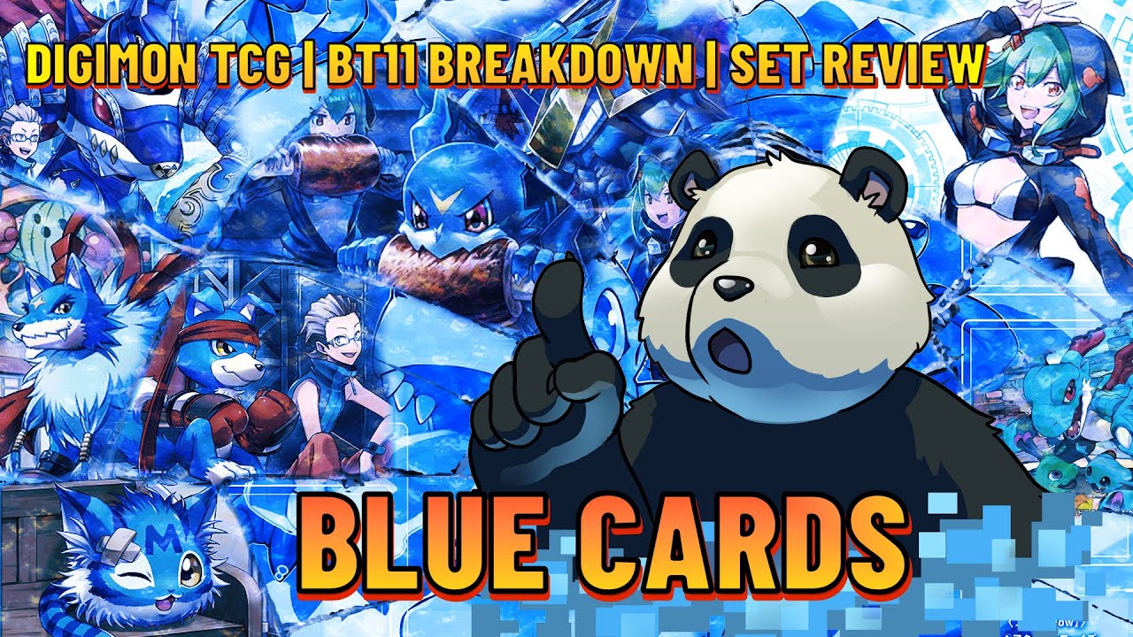 Digimon TCG | BT11 Breakdown | Set Review - Blue Cards - YouTube