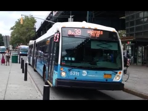 MTA: 2012-2011 NovaBus LFSA's [5311]/[5774] Bx39/Bx41 SBS - YouTube