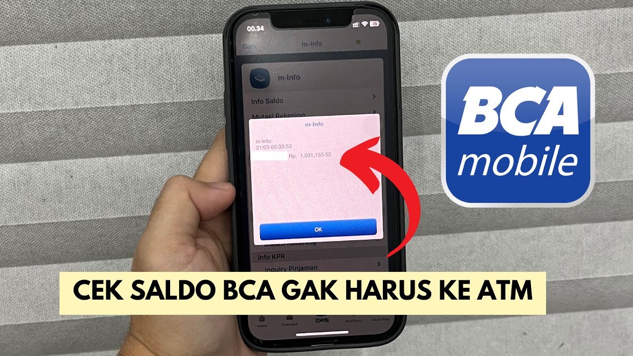 Cara Cek Saldo Lewat BCA Mobile (m-BCA) Terbaru 2025 di iPhone dan ...