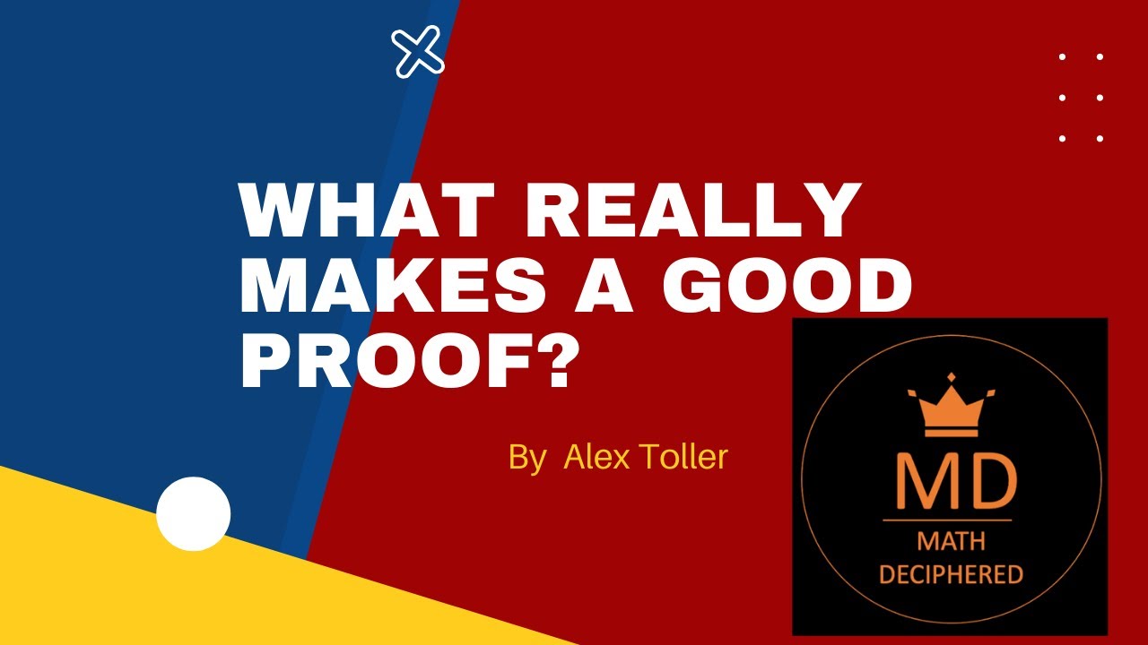 Proof made easy|Making your case-Math Proof|Math Deciphered|AMC/AIME ...