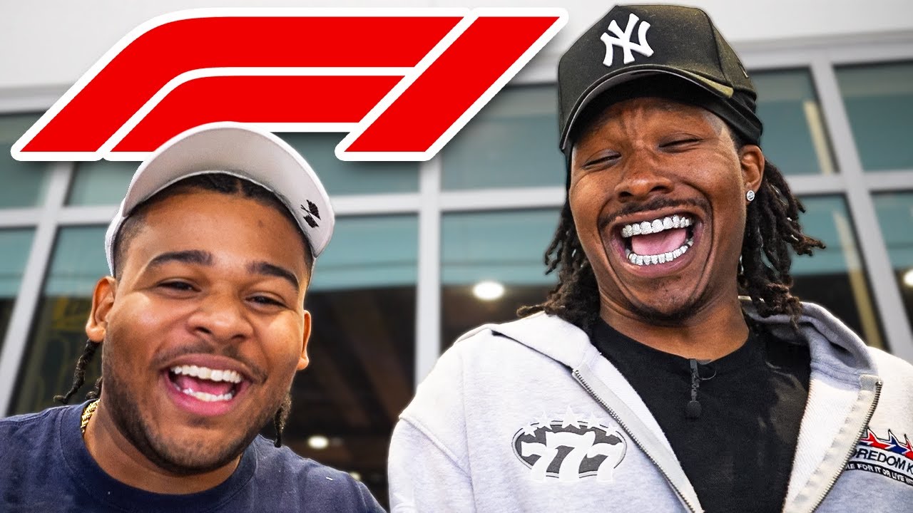 Duke Dennis and Fanum at the F1 race - YouTube