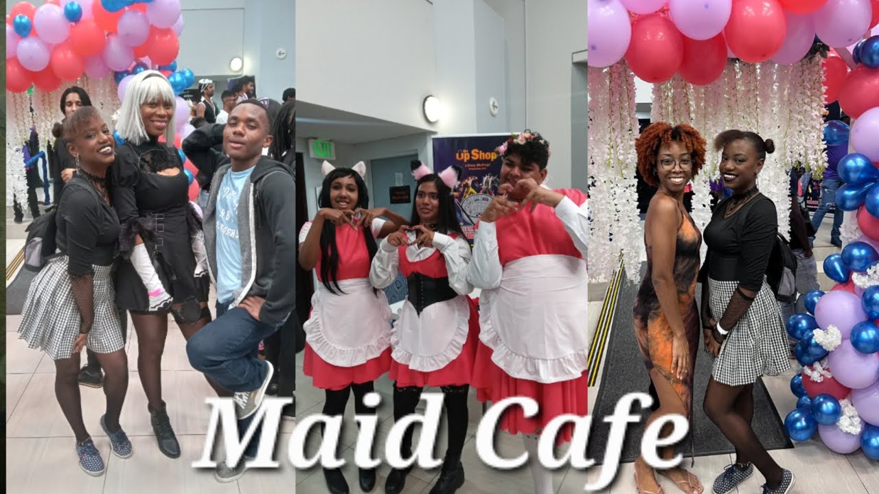 Shinsei Con Maid Café, Anime, Cosplay even. - YouTube