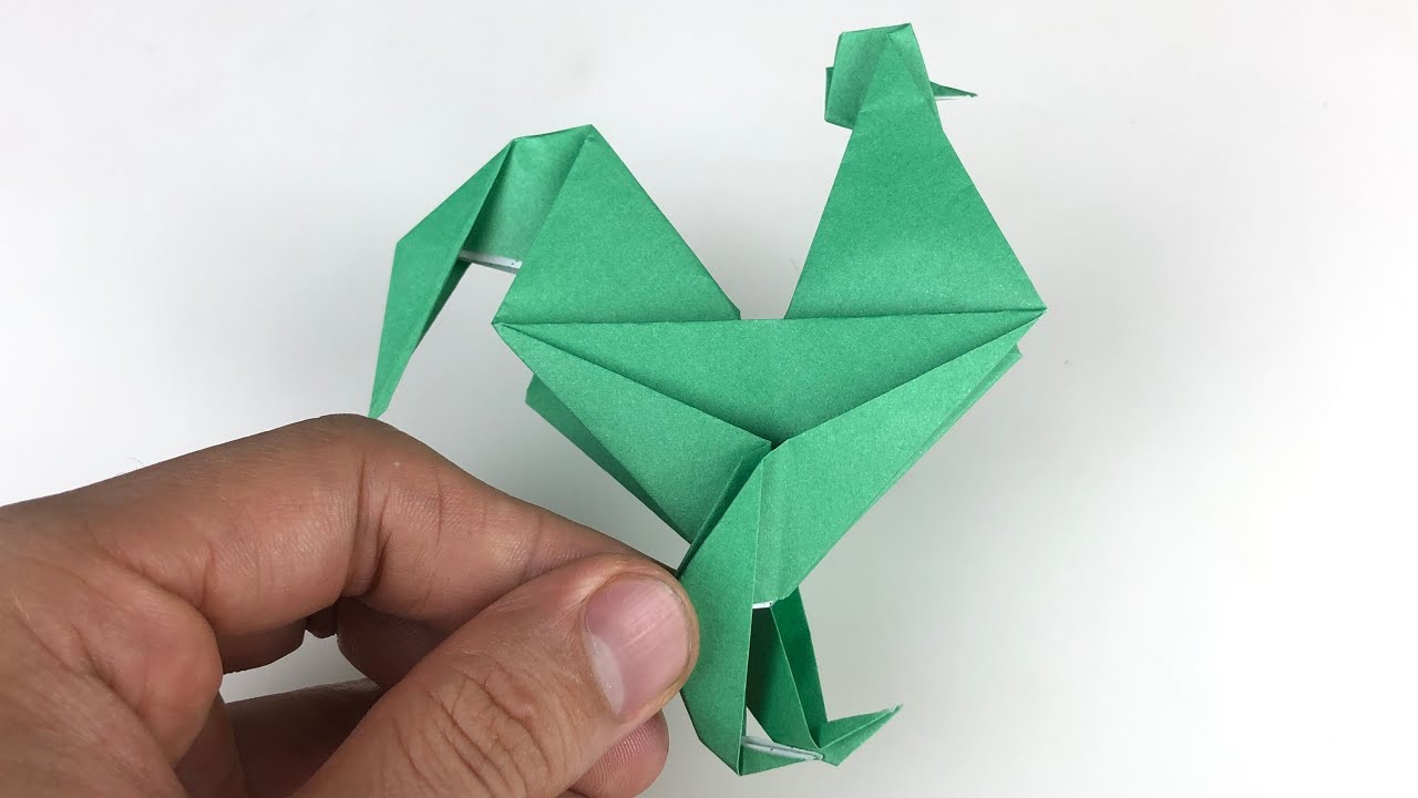 Folding Rooster Tutorial - YouTube