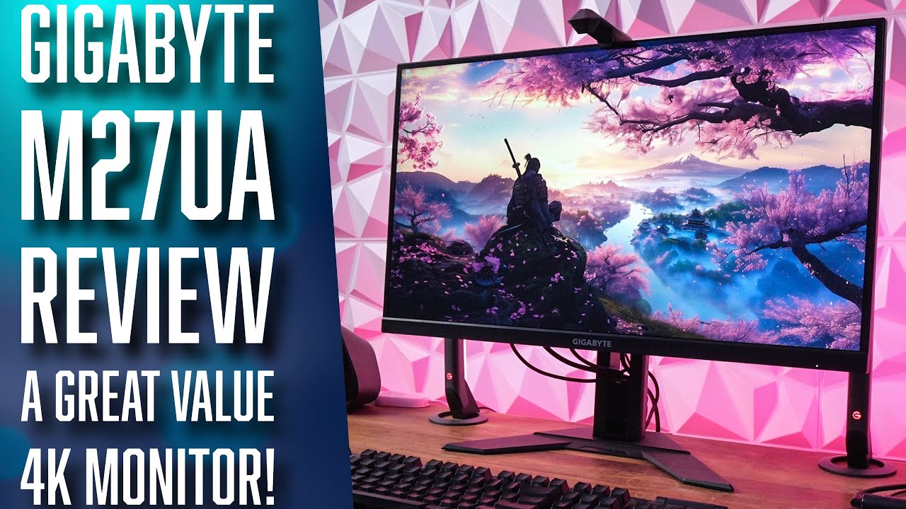 Gigabyte M27UA Review - A Great Value 4K Monitor! - YouTube