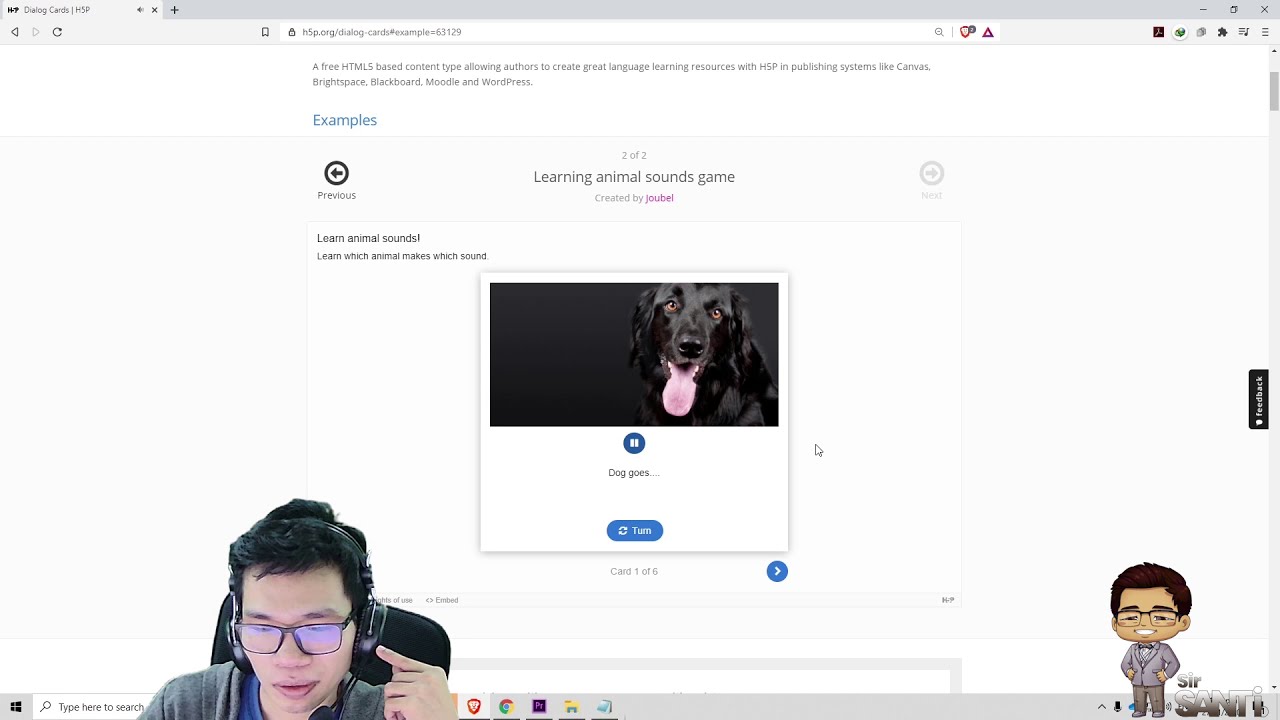 Dialog Cards - Introduction to H5P Interactive Contents - YouTube