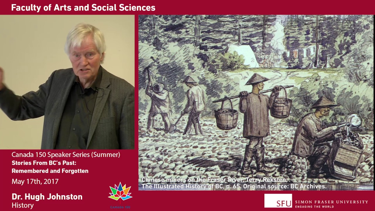 Professor Emeritus Dr. Hugh Johnston, SFU History, on "Stories From BC ...