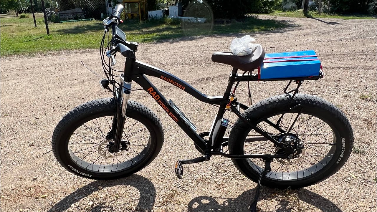 Rad Rover 5 Planetary Gear Change and 35A Controller 52V 20AH With New ...