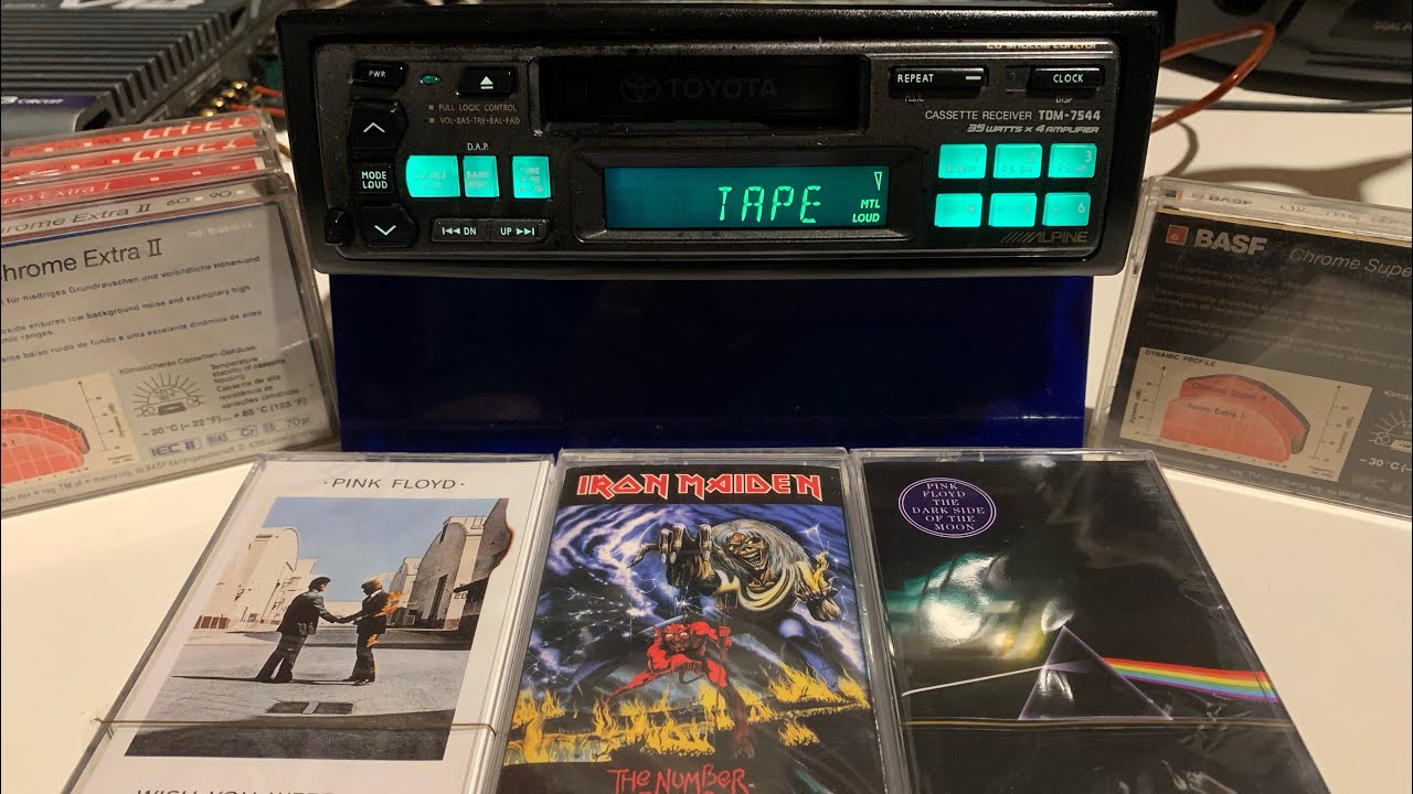 Toca Fitas (Tape) Alpine TDM-7544 Raridade (1997) - YouTube