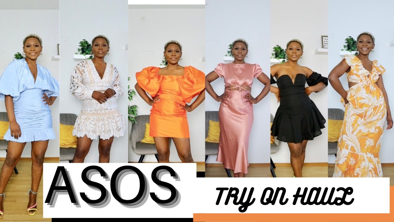 ASOS Try on haul 2021! Perfect party dresses from ASOS - YouTube