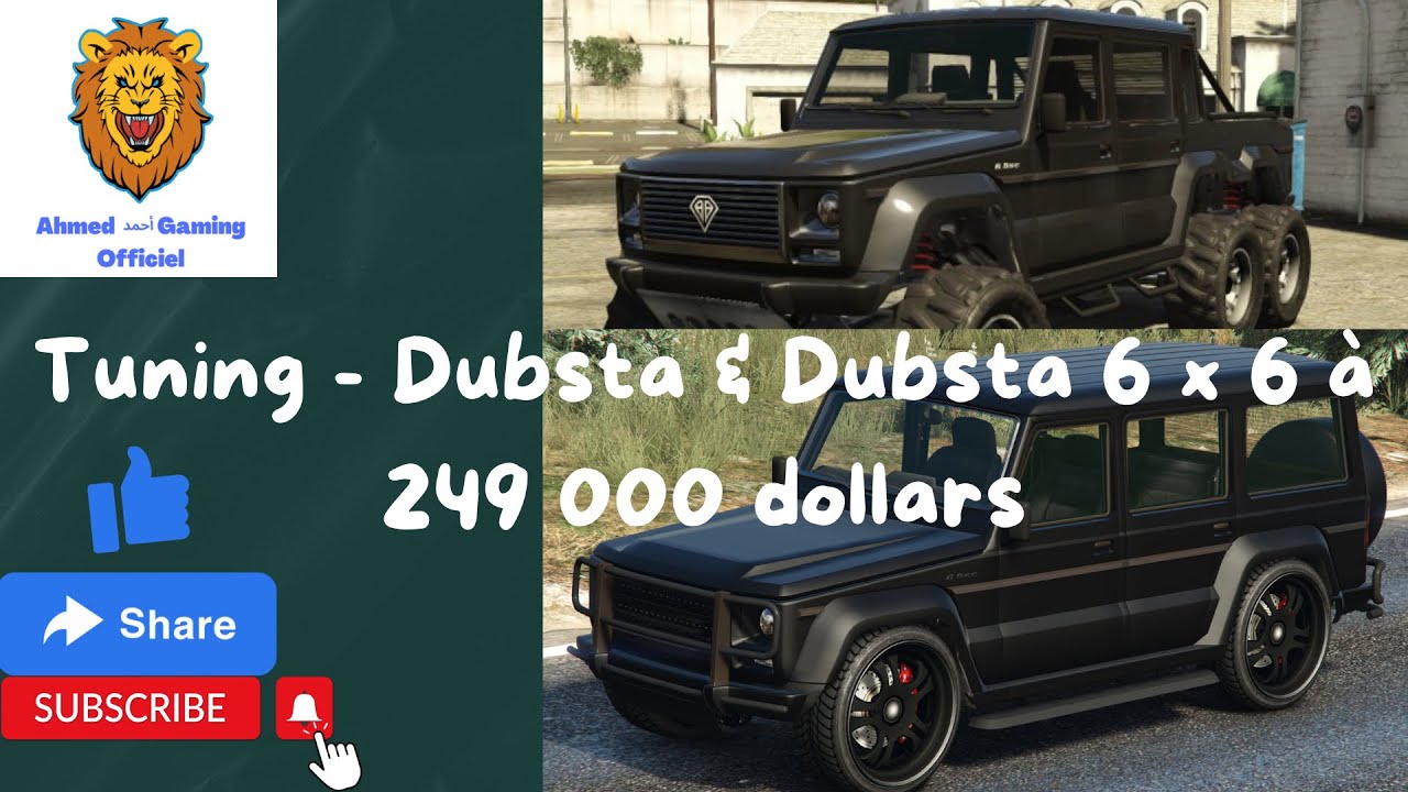 Tuning - Dubsta & Dubsta 6 x 6 à 249 000 dollars - YouTube