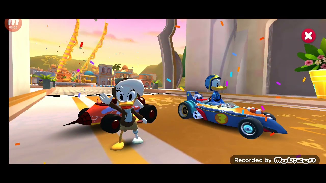 Disney all-star racers - high flyers cup (Della) Gameplay - YouTube