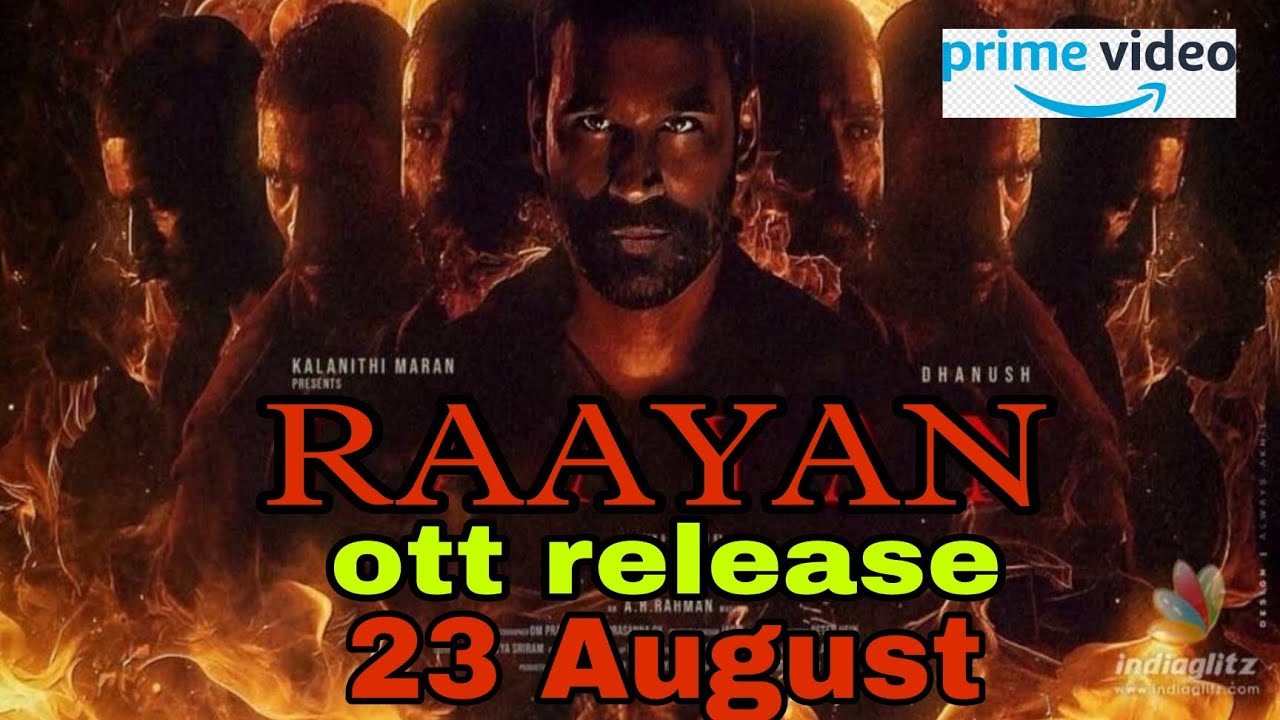 Raayan ott release date | Ryan South Indian movie | Dhanush - YouTube