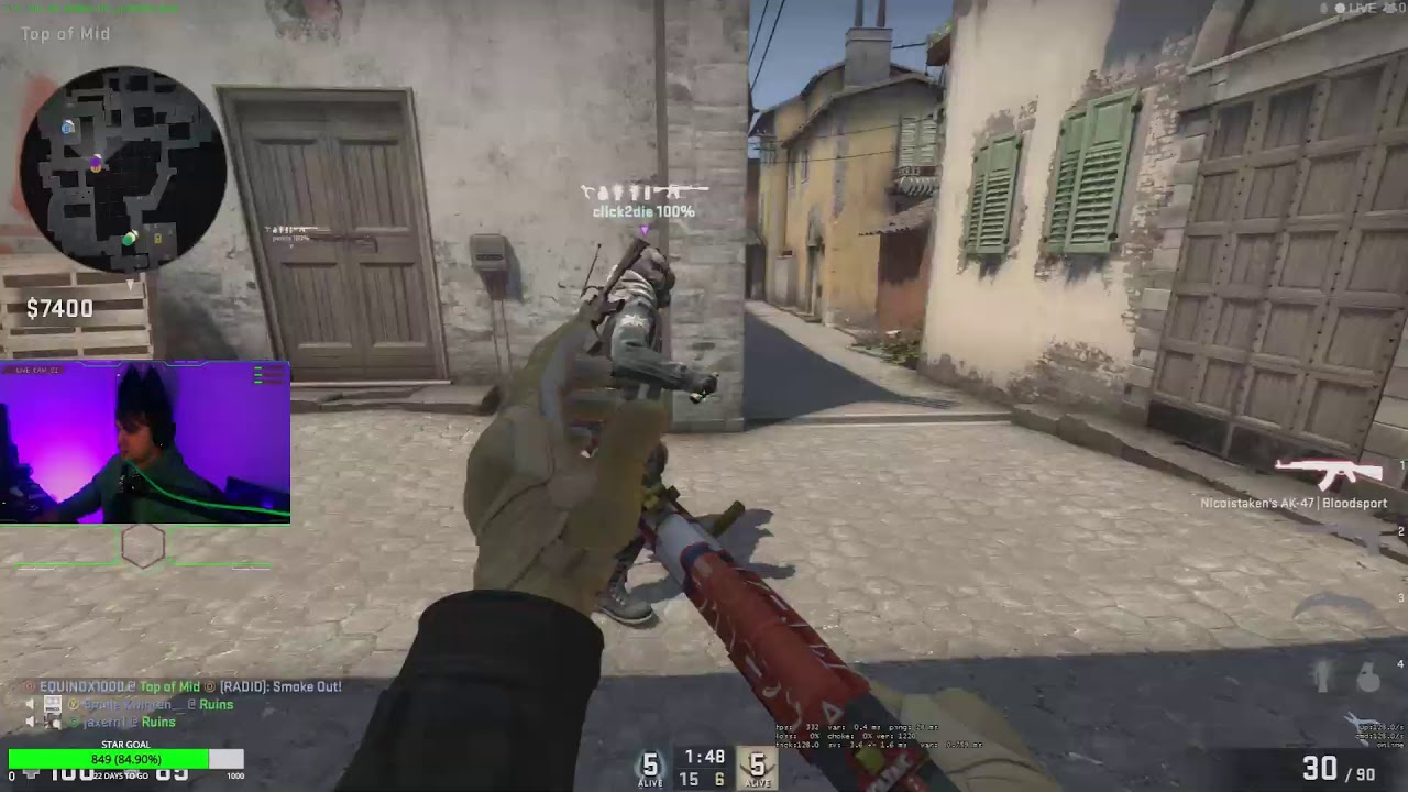 CSGO FACEIT LEVEL 5 ROAD TO LEVEL 10 (⌐ _ ) - YouTube