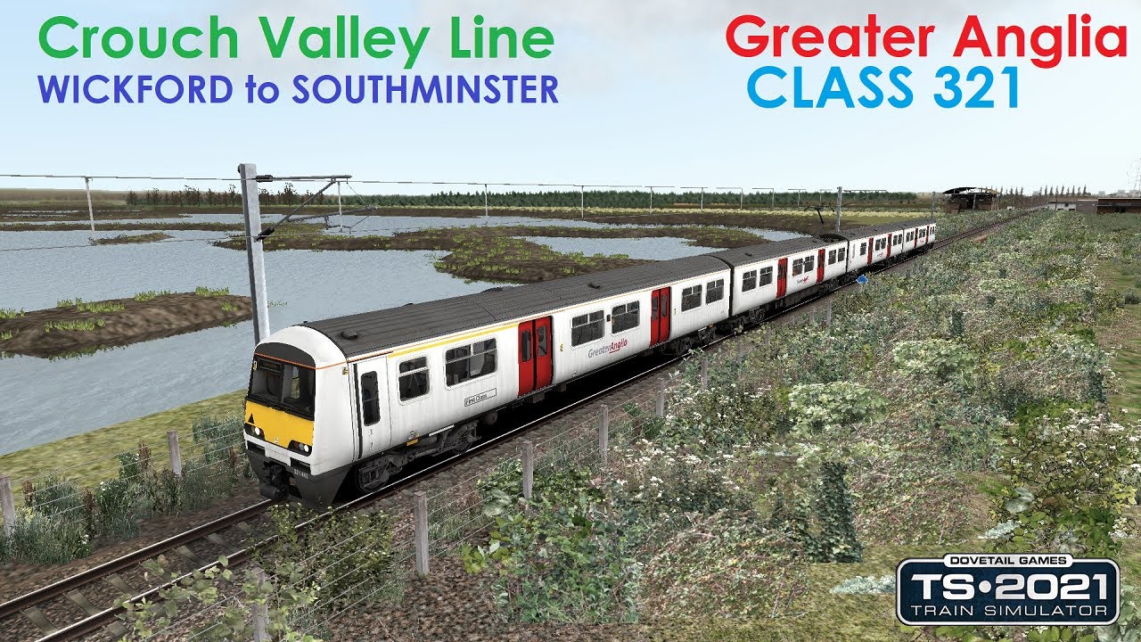 Crouch Valley Line | Class 321 | Train Simulator 2021 - YouTube