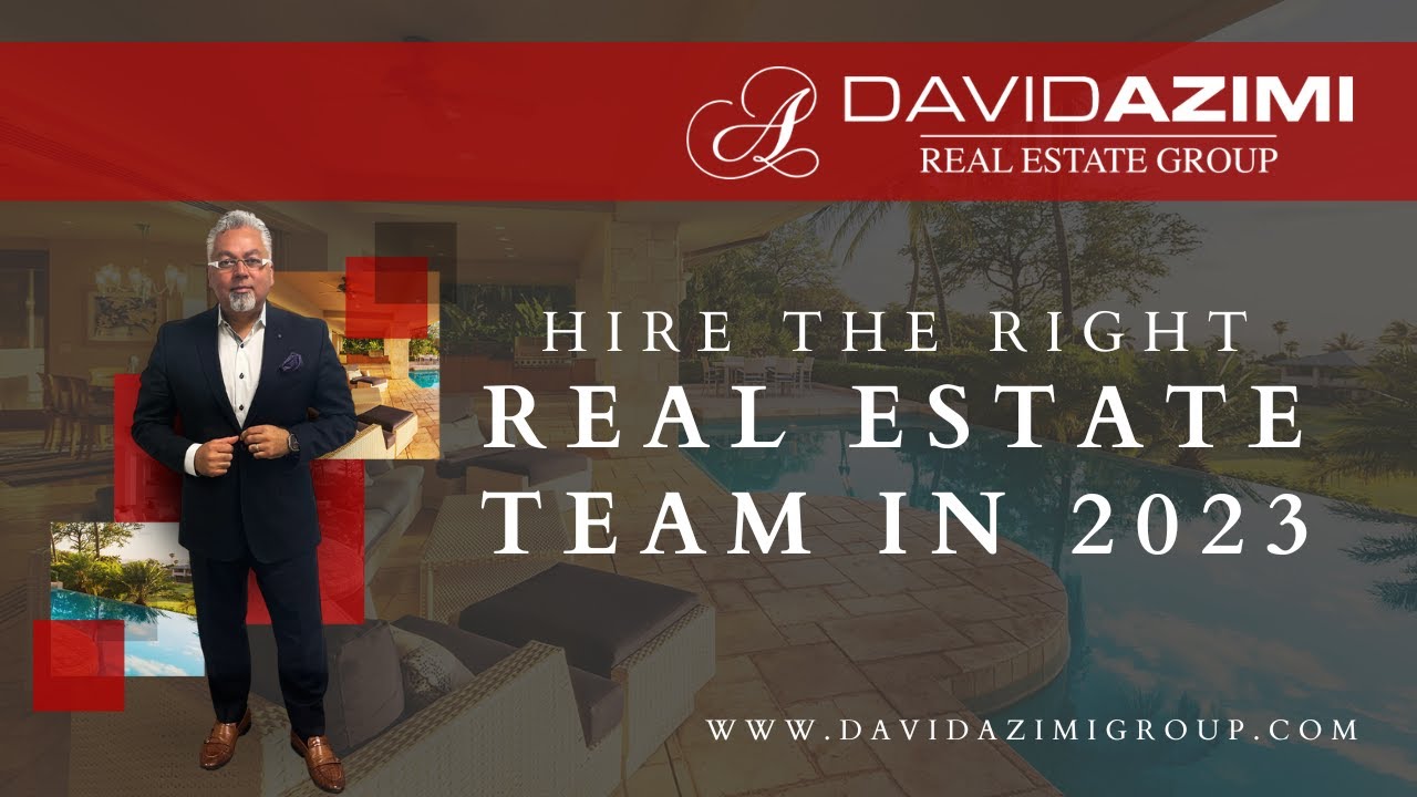 The Importance of Choosing the Right Real Estate Team in 2023 | David ...