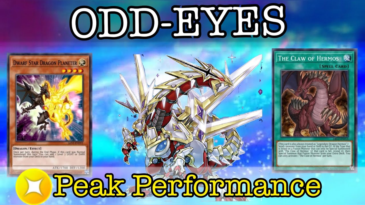 Odd-Eyes dack Odd-Eyes Saber Dragon + Dwarf Star Dragon Planeter [YU-Gi ...