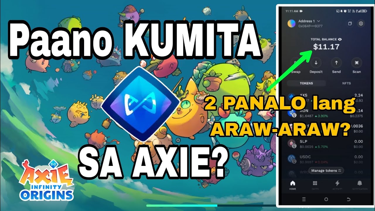 PAANO KUMITA SA AXIE ORIGIN? PAANO KUMITA SA AXIE INFINITY? - YouTube