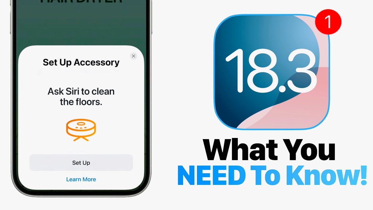 iOS 18.3 Beta 1 - What You NEED To Know! - YouTube