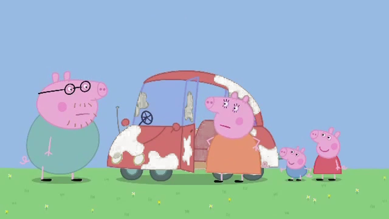 MLG/YTP Peppa Pig - Daddy Reks the Car - YouTube