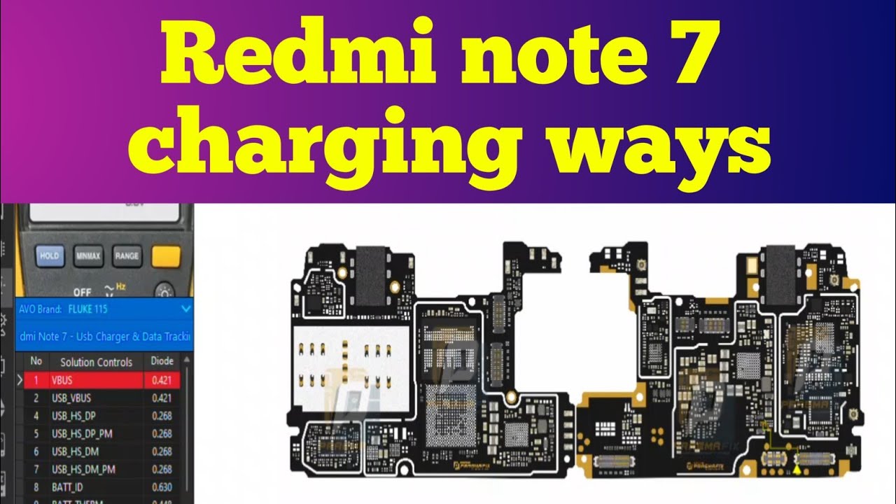 Redmi note 7 charging ways | redmi note 7 charging jumper solution | HR ...