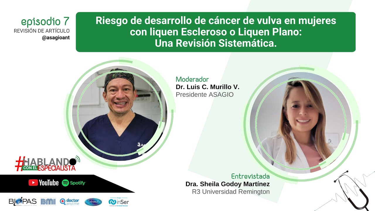 Riesgo de desarrollo de cáncer de vulva en mujeres con liquen Escleroso ...