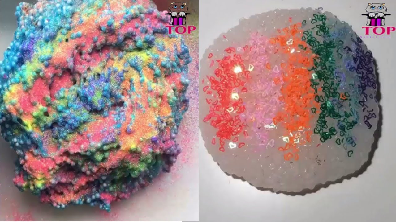 Crunchy Slime - Satisfying Slime ASMR Video Compilation - YouTube