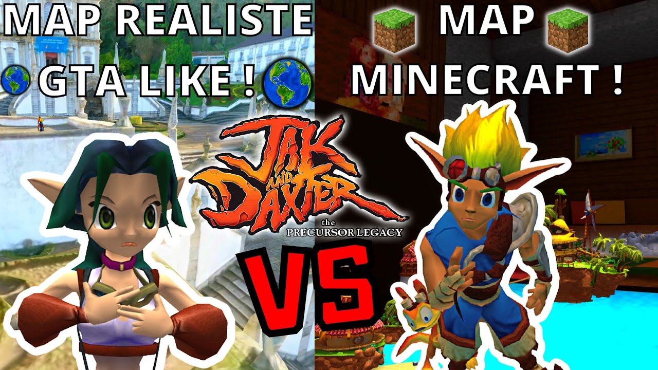 JAK MAP DANS LA VRAIS VIE ! DINGUERI DE FOU ! JAK AND DAXTER # ...