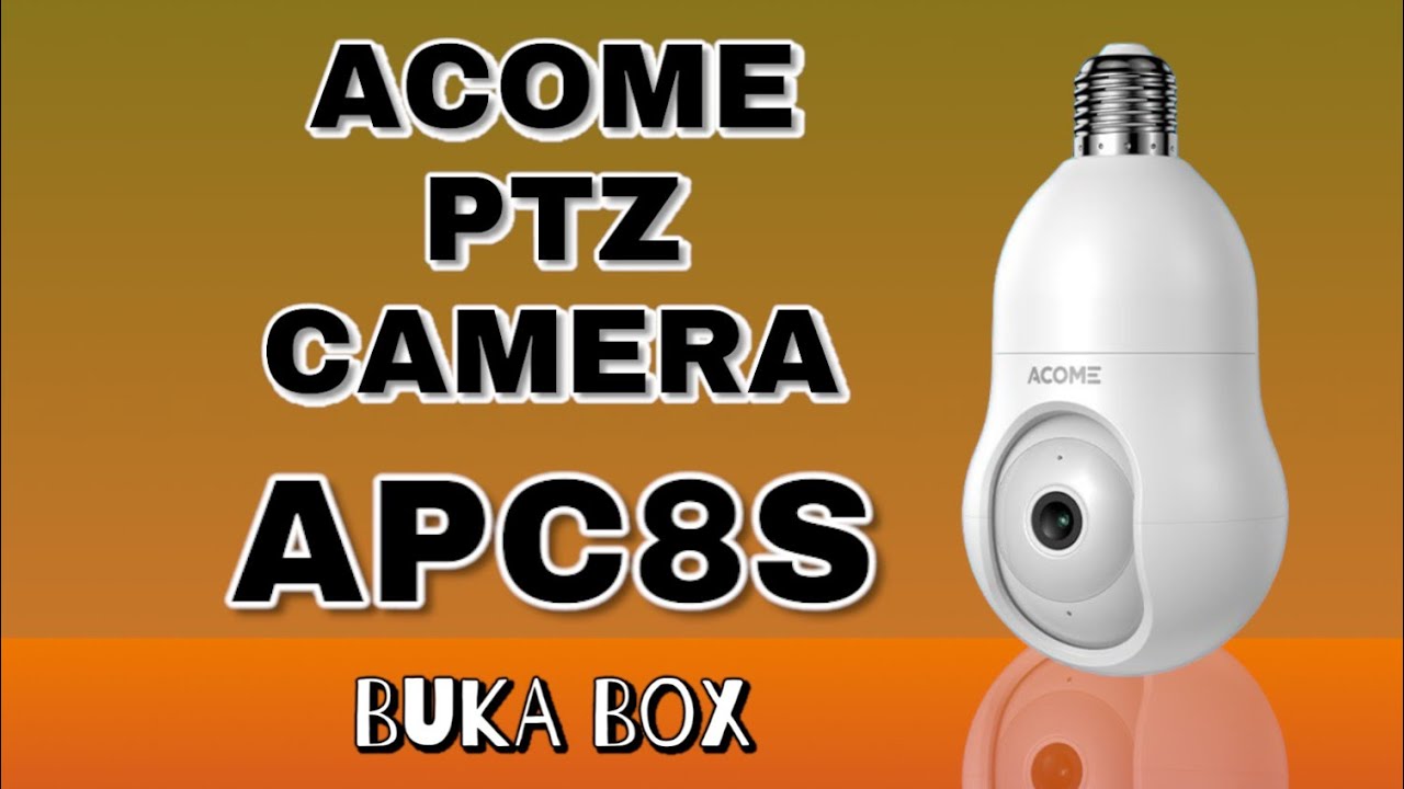 Acome PTZ Camera APC8S | Buka Box - YouTube