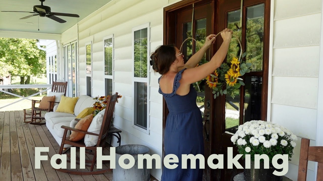 Heading into Fall on the Homestead - YouTube