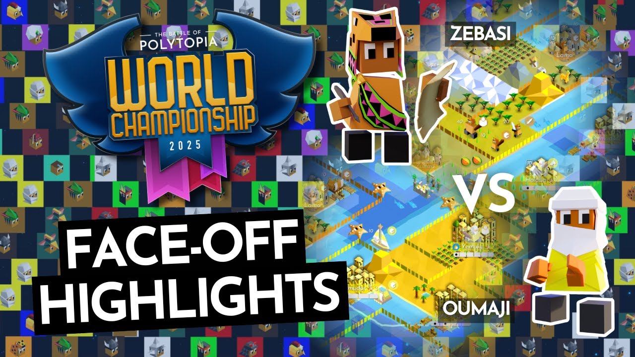 POLYTOPIA World Championship Face-off HIGHLIGHTS Zebasi VS Oumaji - YouTube