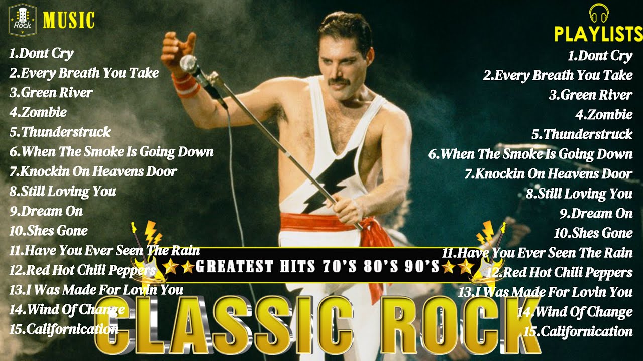 Classic Rock Mix_songs ♫ ~ Classic Rock Party Mix | High-Energy Rock ...