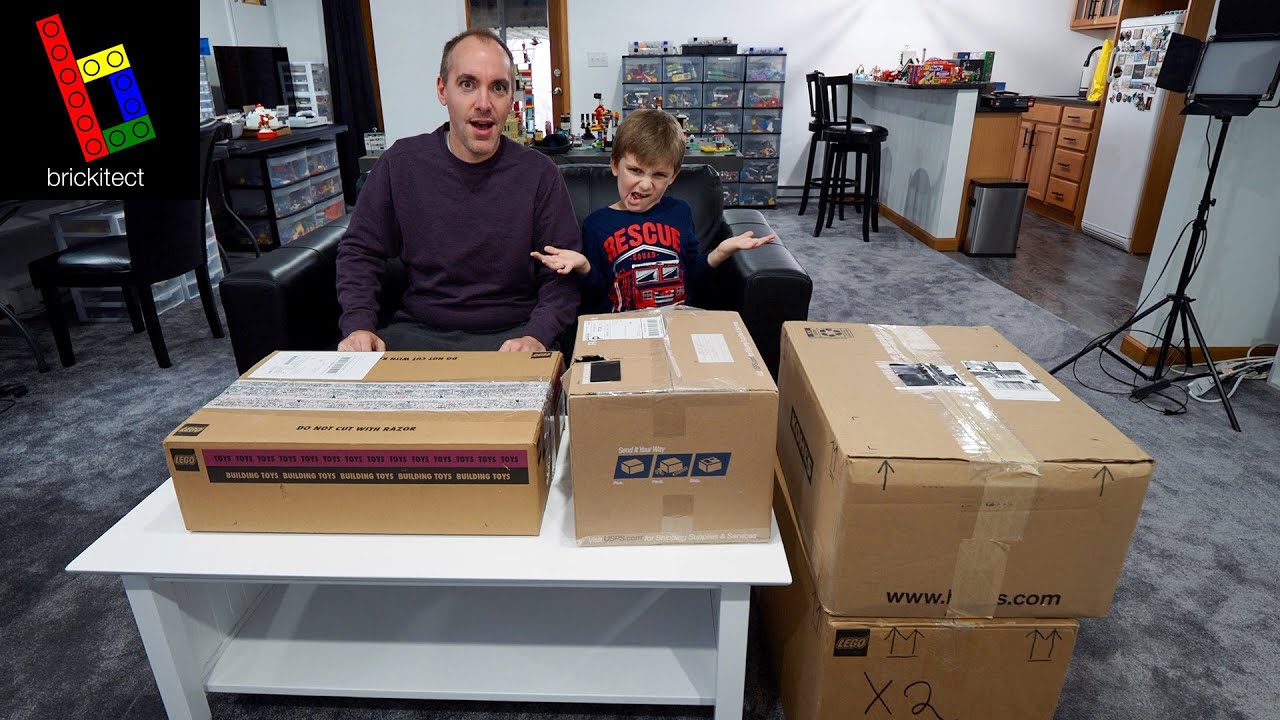 Opening LEGO Christmas Gifts From Our Friends - YouTube