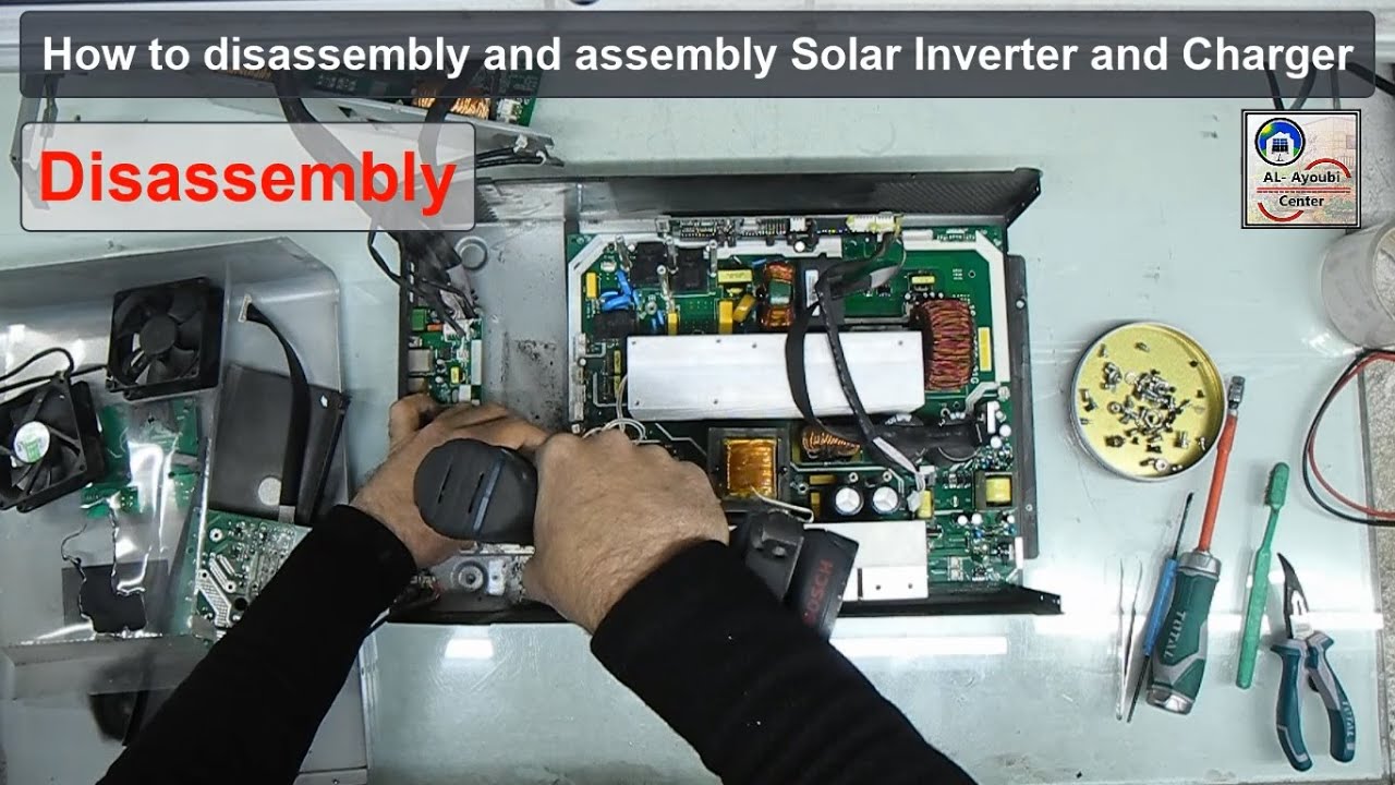 How to Disassembly and Assembly Solar Inverter and Charger: MKS5000 ...