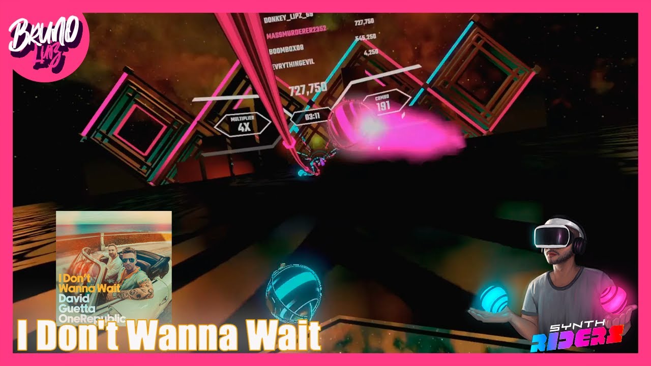 I Don't Wanna Wait - David Guetta & OneRepublic | Synth Riders - Waves ...