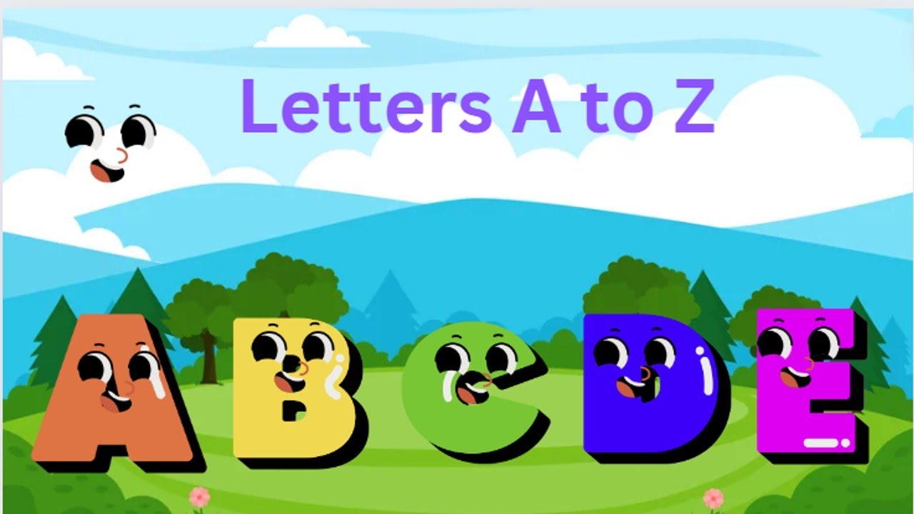 Fun Learning Letters Kids Video - YouTube