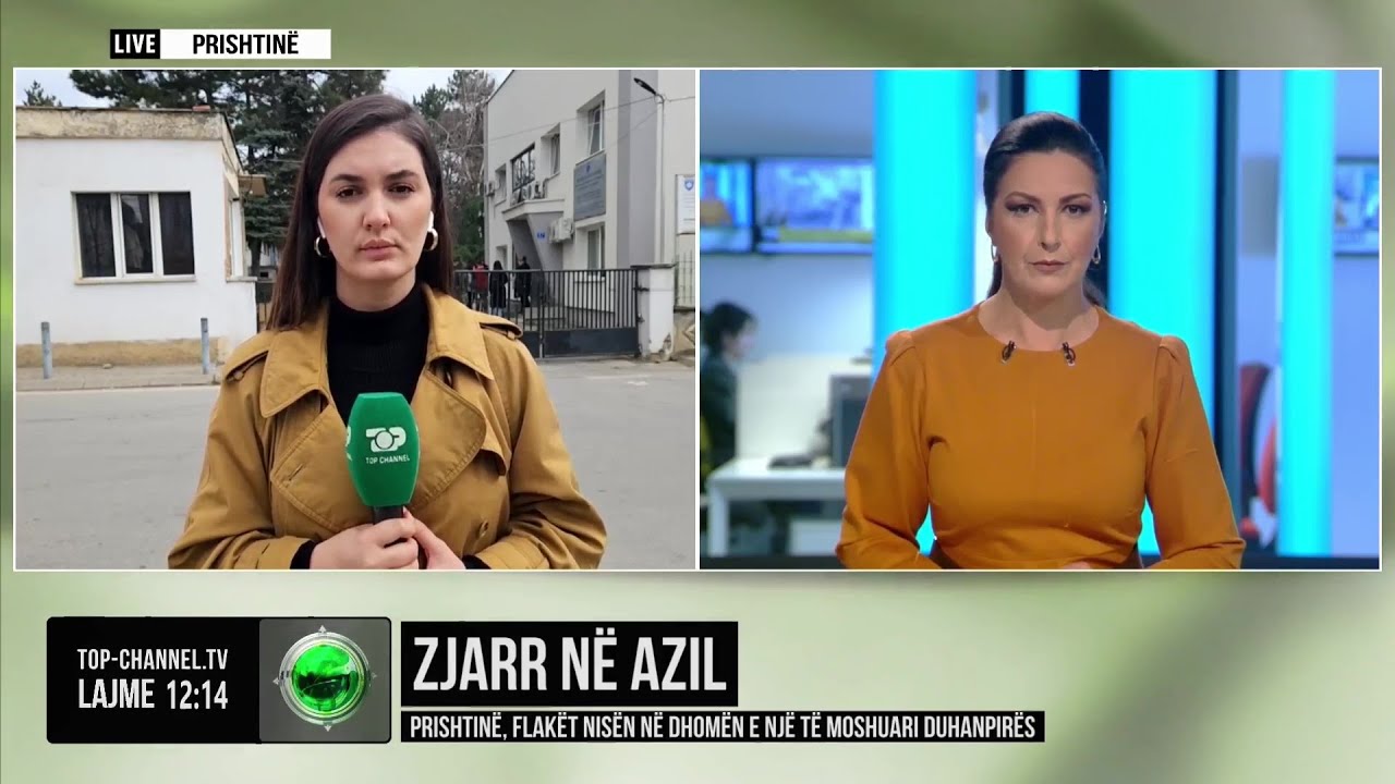Top Channel/ Zjarr në azil në Prishtinë, flakët nisën në dhomën e një ...