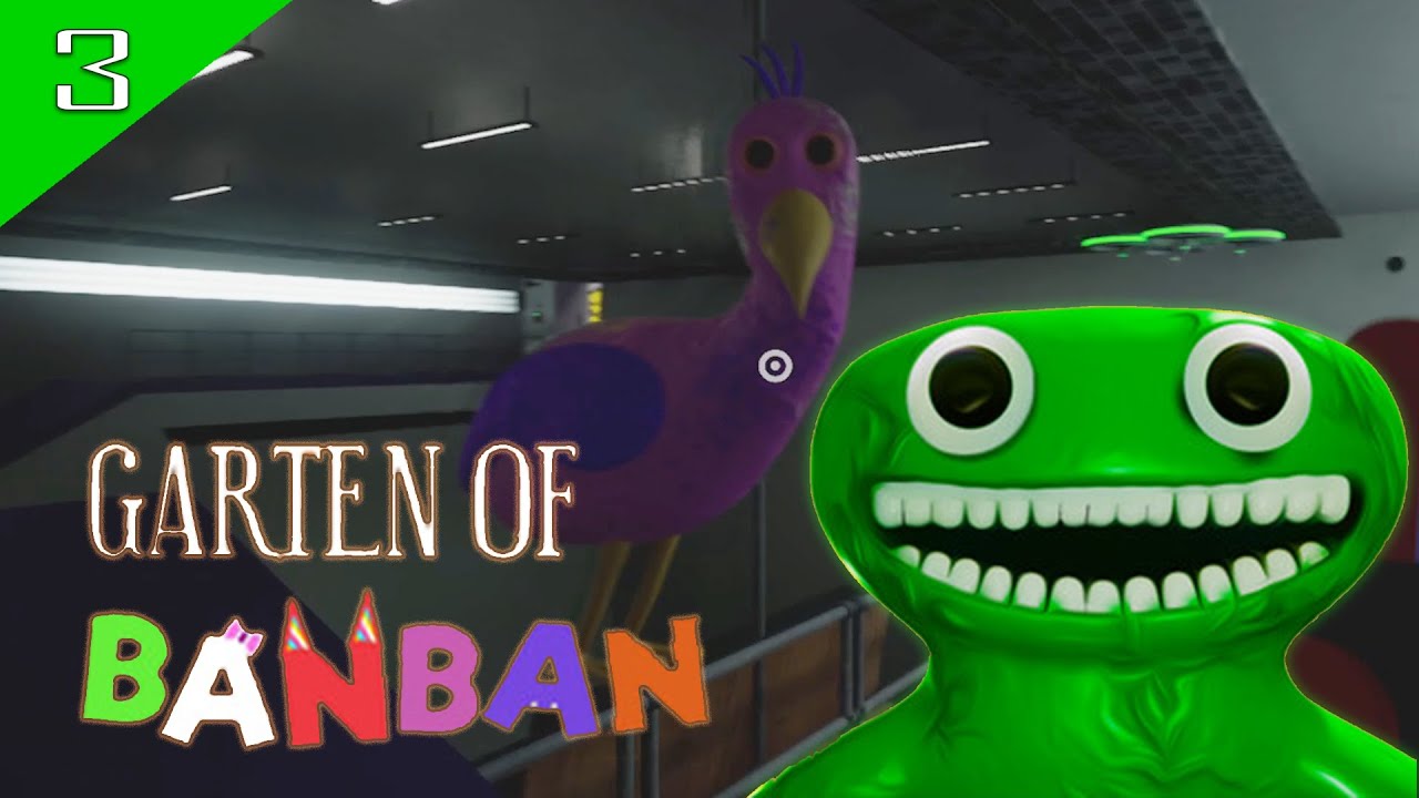 Garten of Banban, Horror Game - EP 3 - YouTube