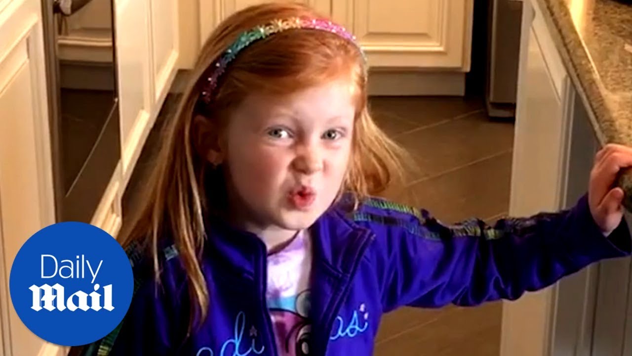 Little girl from Anaheim confuses weeds and WEED - Daily Mail - YouTube