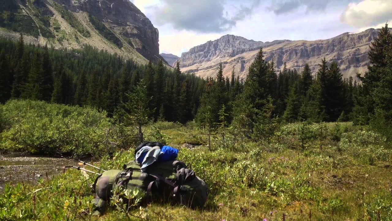 Lake Louise - Skoki Loop Trail - 4 Day Solo Backpack Trip - YouTube
