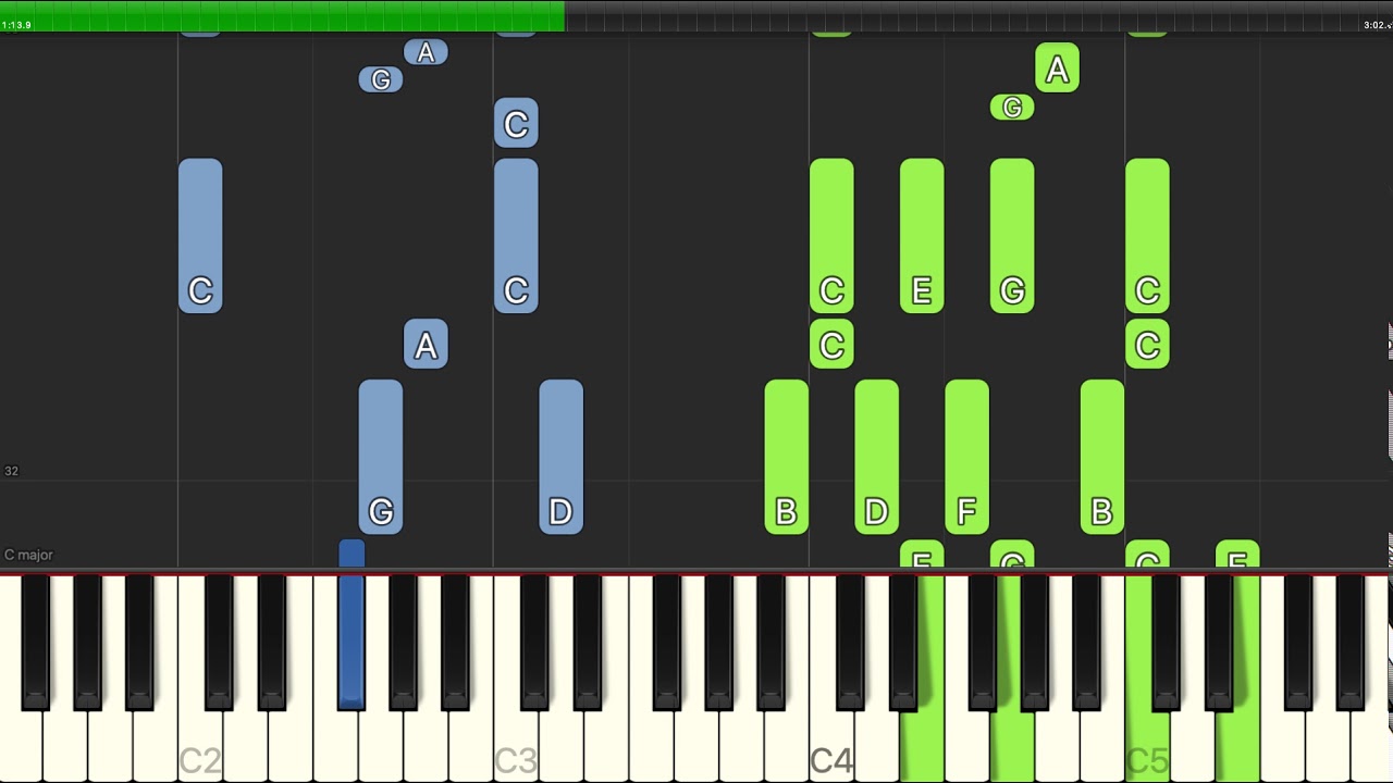 Bill Withers - Lean On Me - Piano Cover Tutorials - Backing Track - YouTube