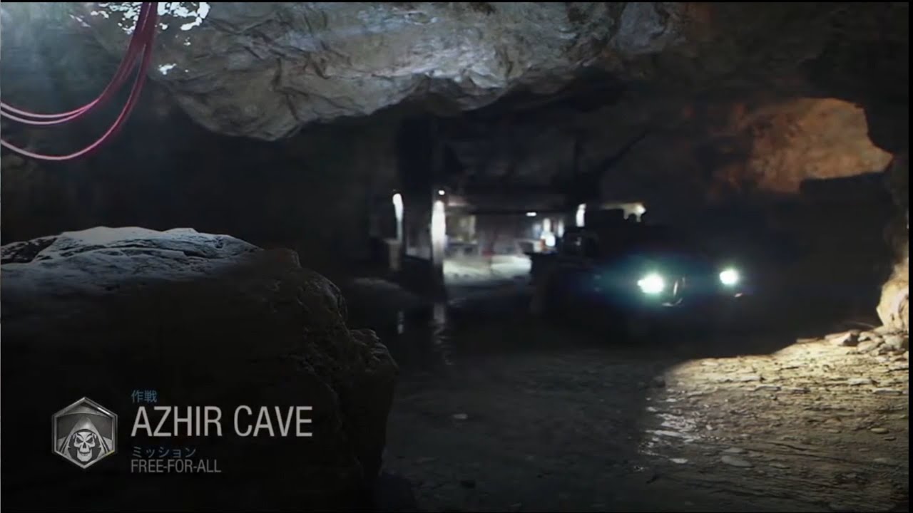 【MAP】 Azhir cave 【CoD:MW】 - YouTube